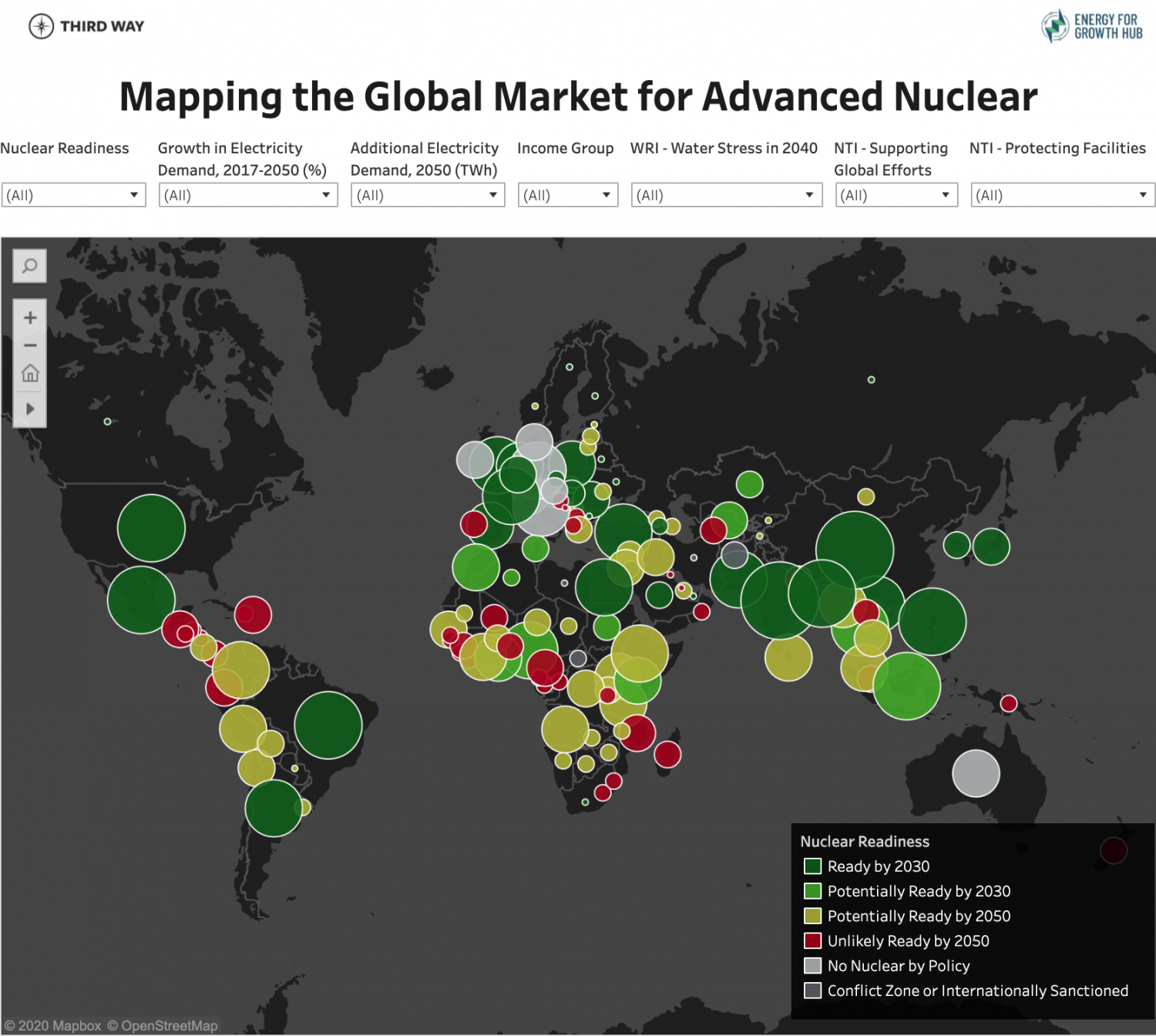Mapping the Global Market for Advanced Nuclear - Energy for Growth Hub