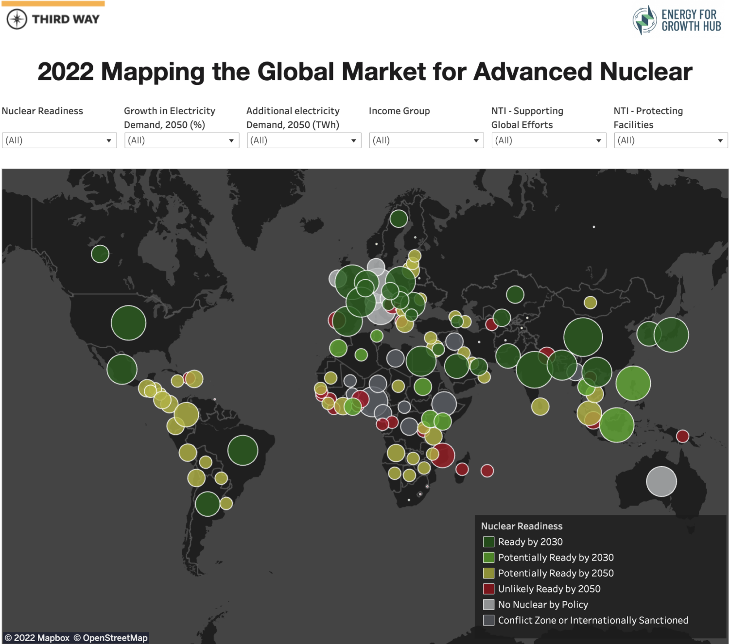 2022 Map of the Global Market for Advanced Nuclear: Emerging ...